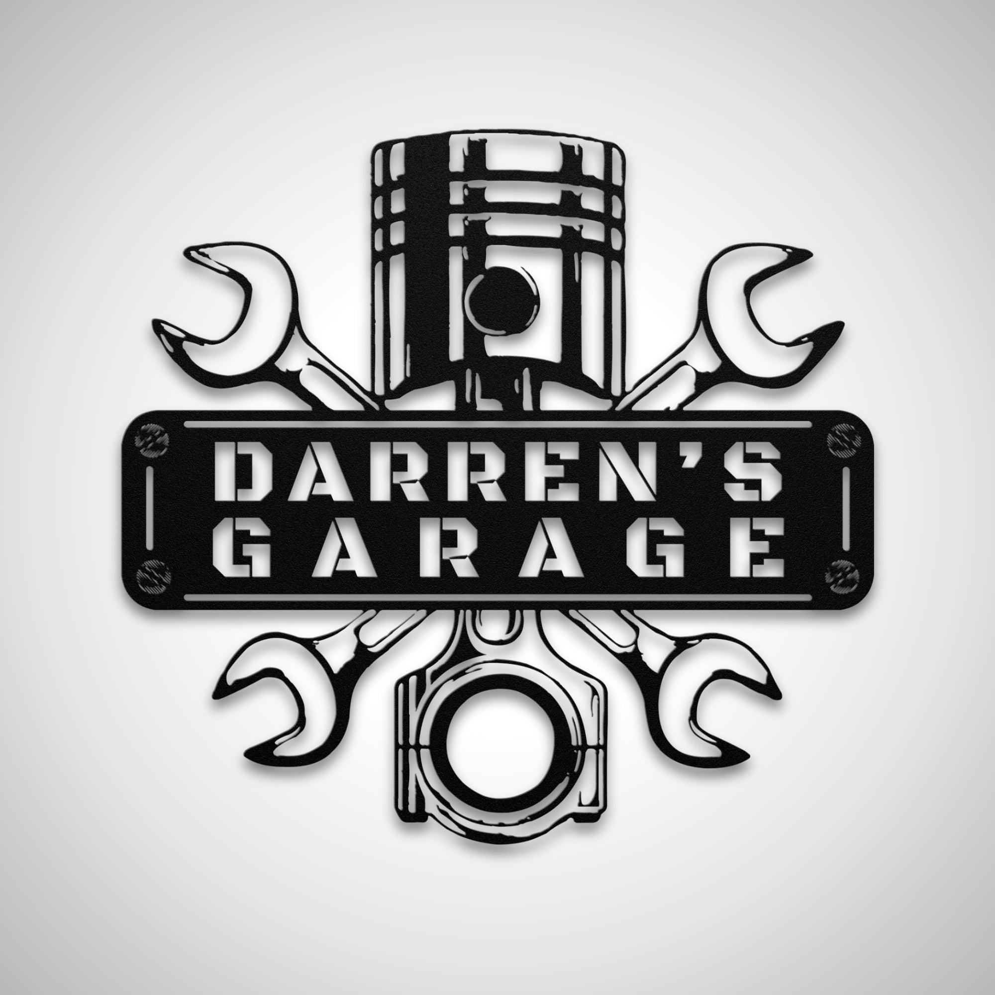 Personalized Mechanic Workshop Sign for Dad's Garage & Grandpa's Tool ...